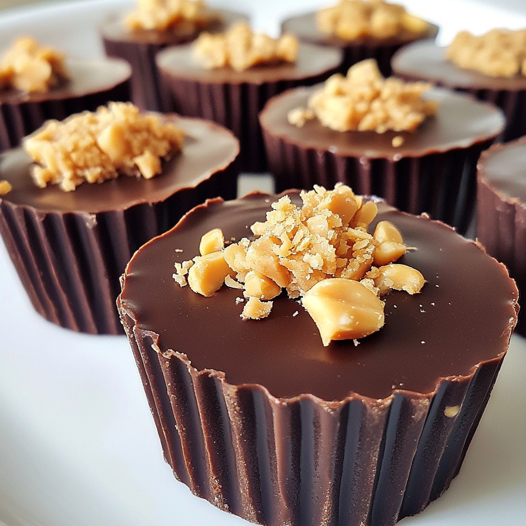 Irresistible Vegan Chocolate Peanut Butter Cups Recipe - Recipe Website